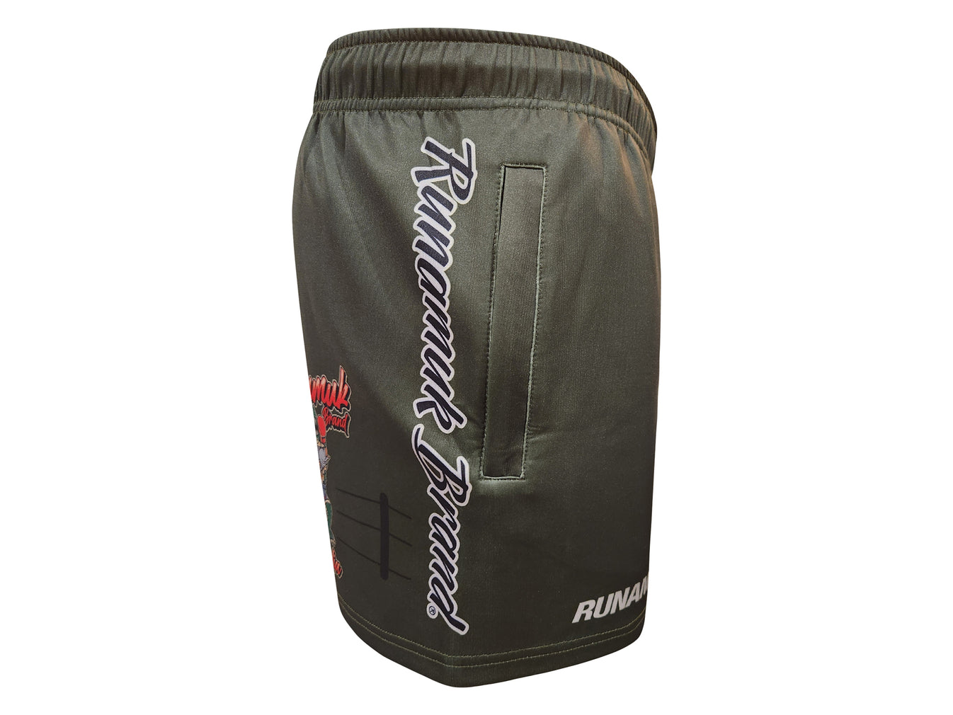 Iconic Boxing Croc Footy Shorts – Runamuk Brand