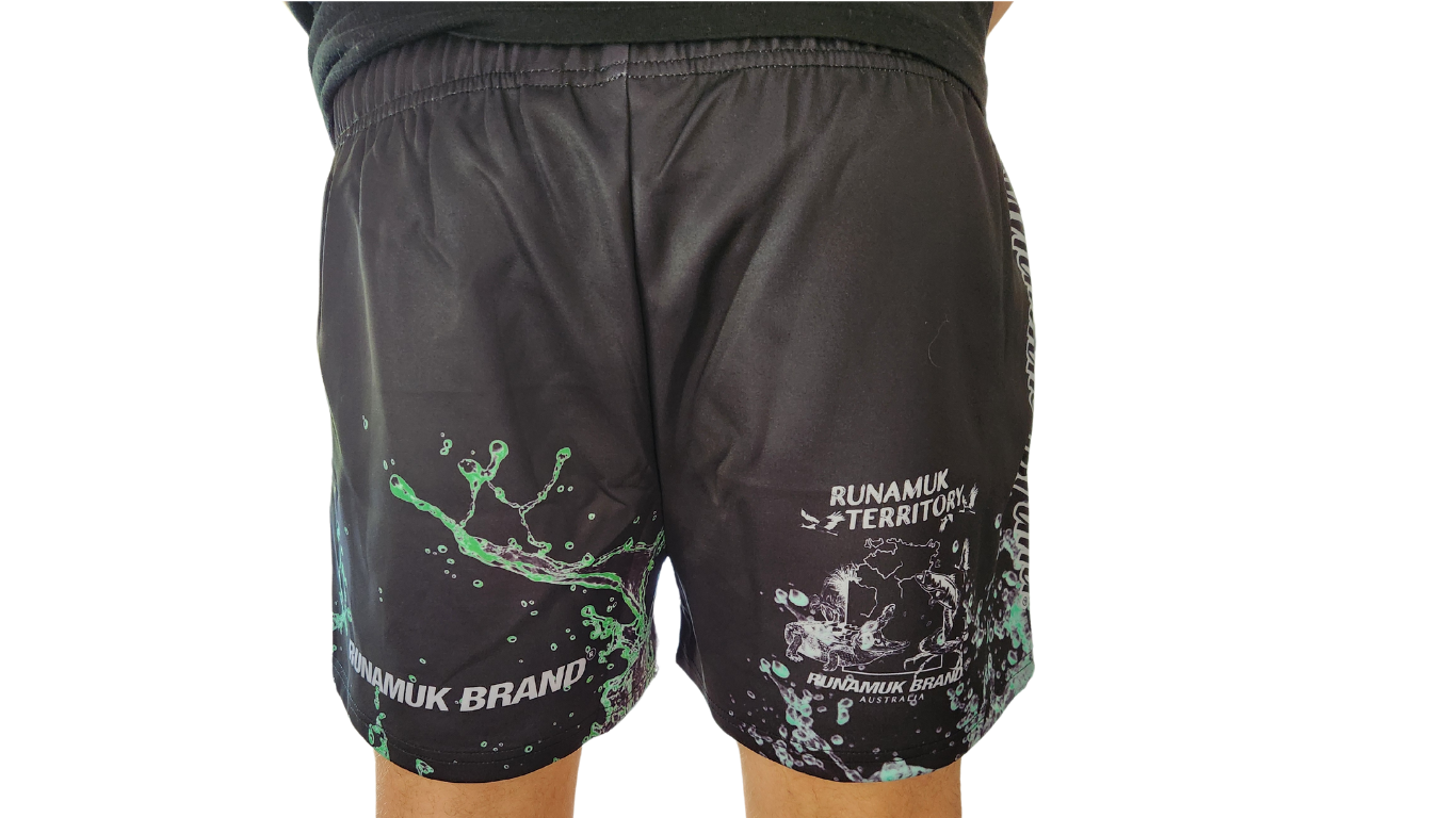 Runamuk Territory Footy Shorts – Runamuk Brand