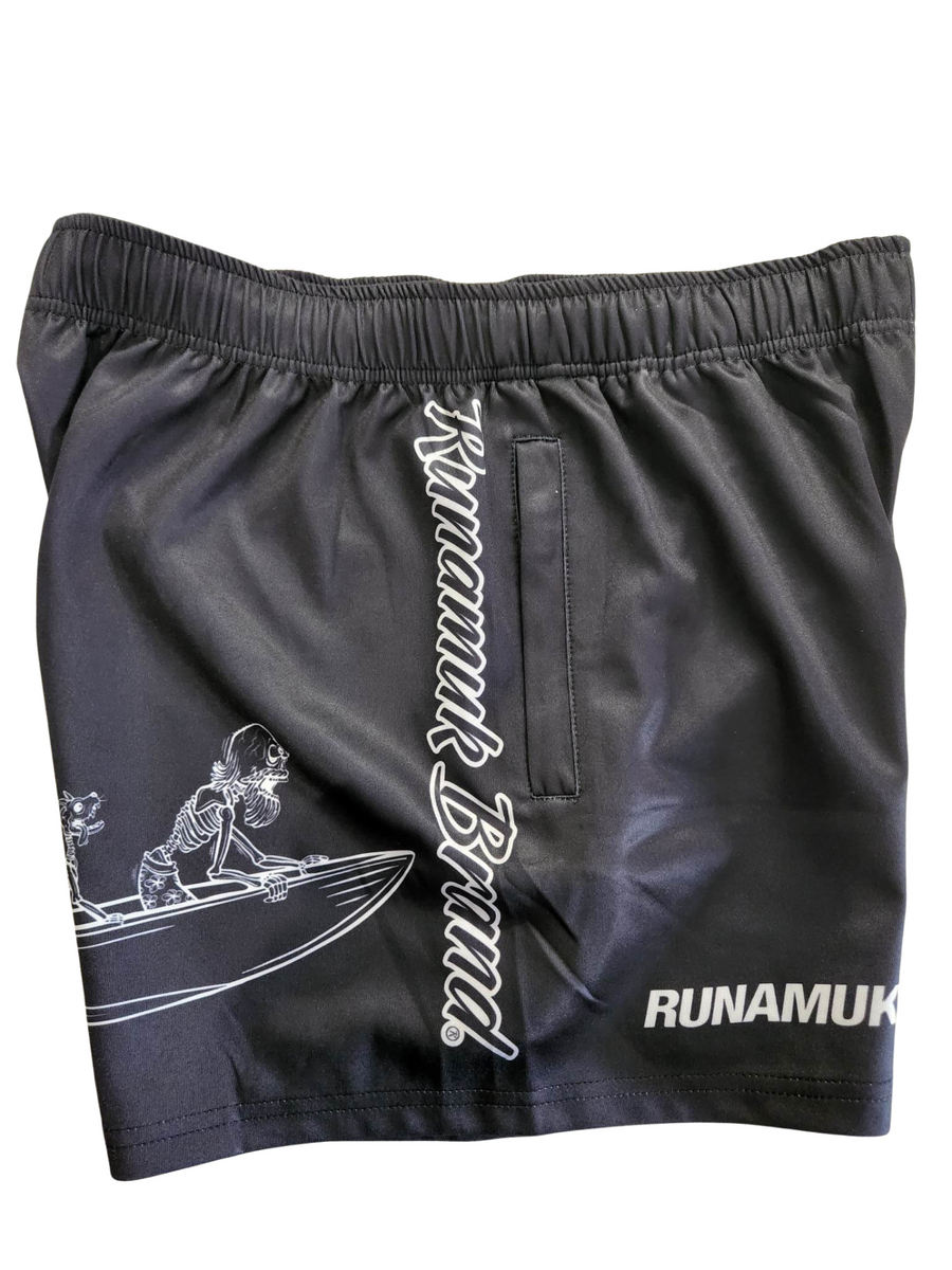 Tinny Racing Footy Shorts 2.0 – Runamuk Brand